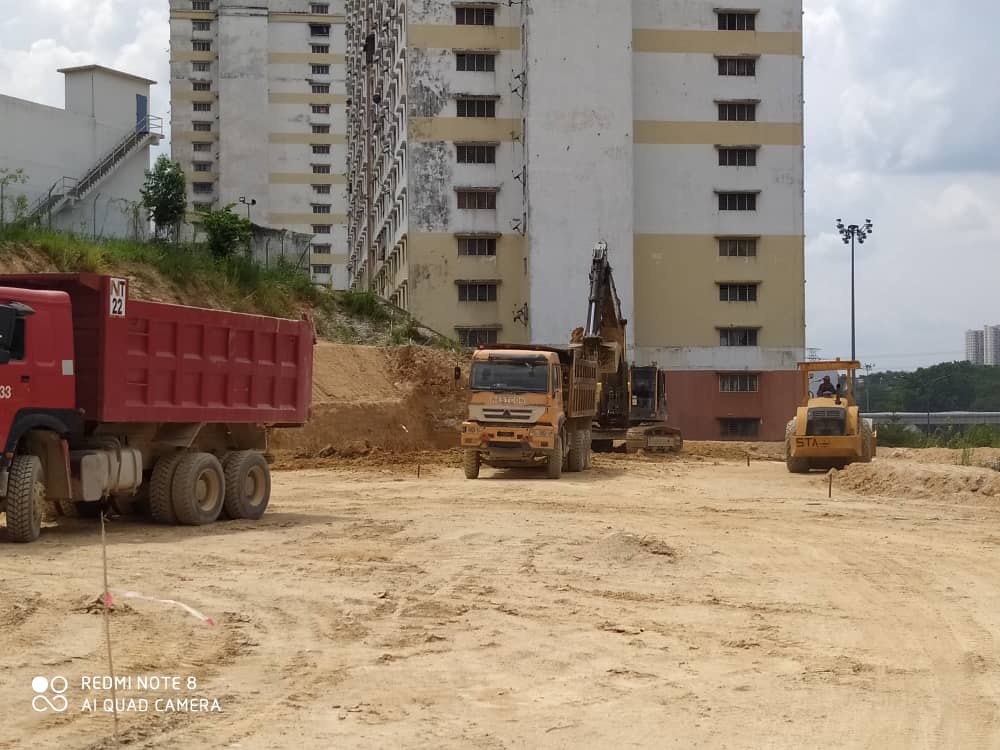 D'Cosmos Residences Site Progress | EXSIM Group