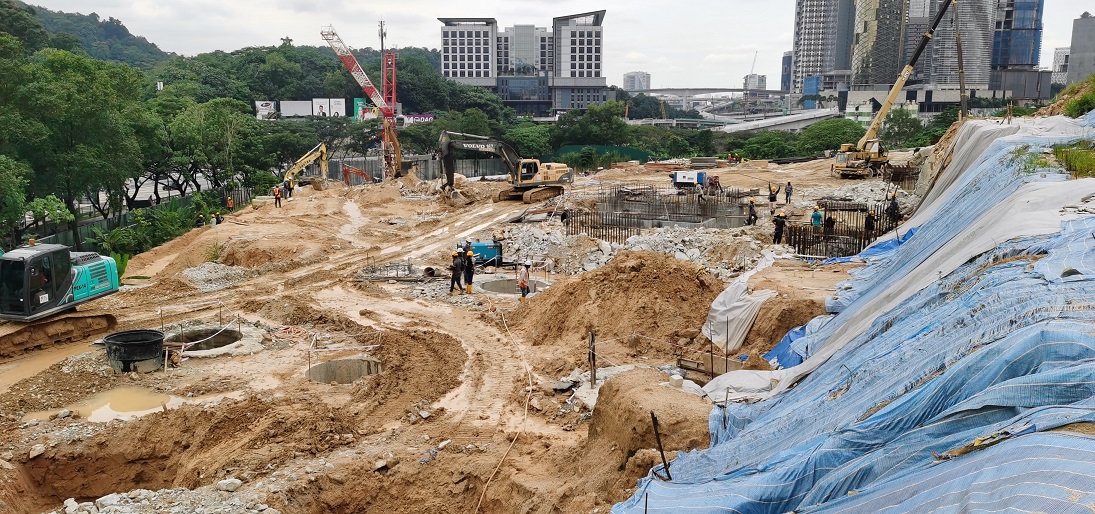 D'Cosmos Residences Site Progress | EXSIM Group
