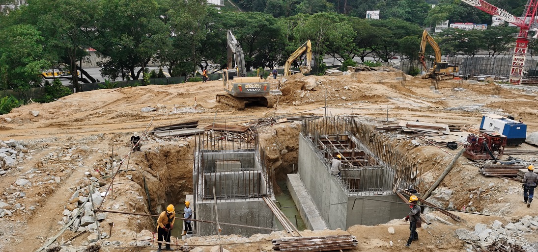 D'Cosmos Residences Site Progress | EXSIM Group