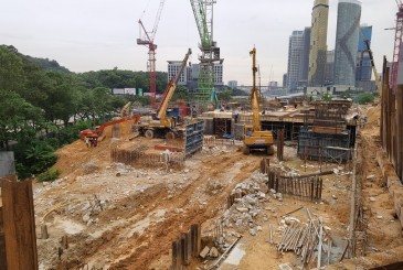 D'Cosmos Residences Site Progress | EXSIM Group