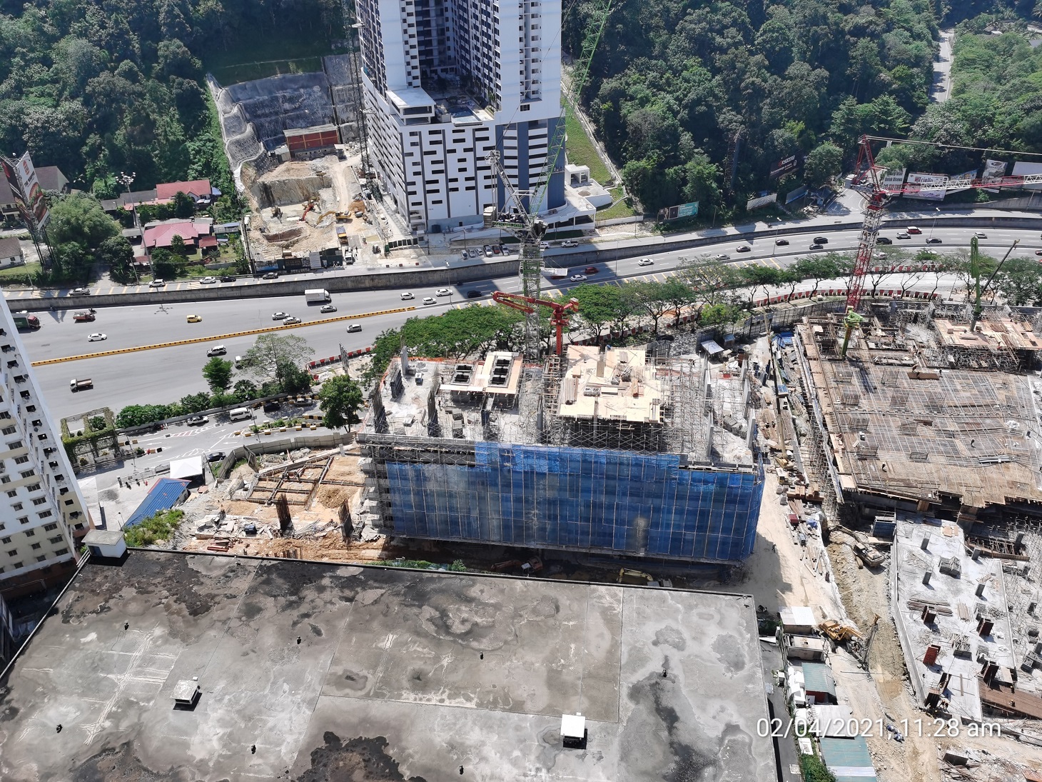 D'Cosmos Residences Site Progress | EXSIM Group