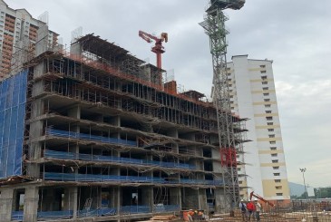D'Cosmos Residences Site Progress | EXSIM Group