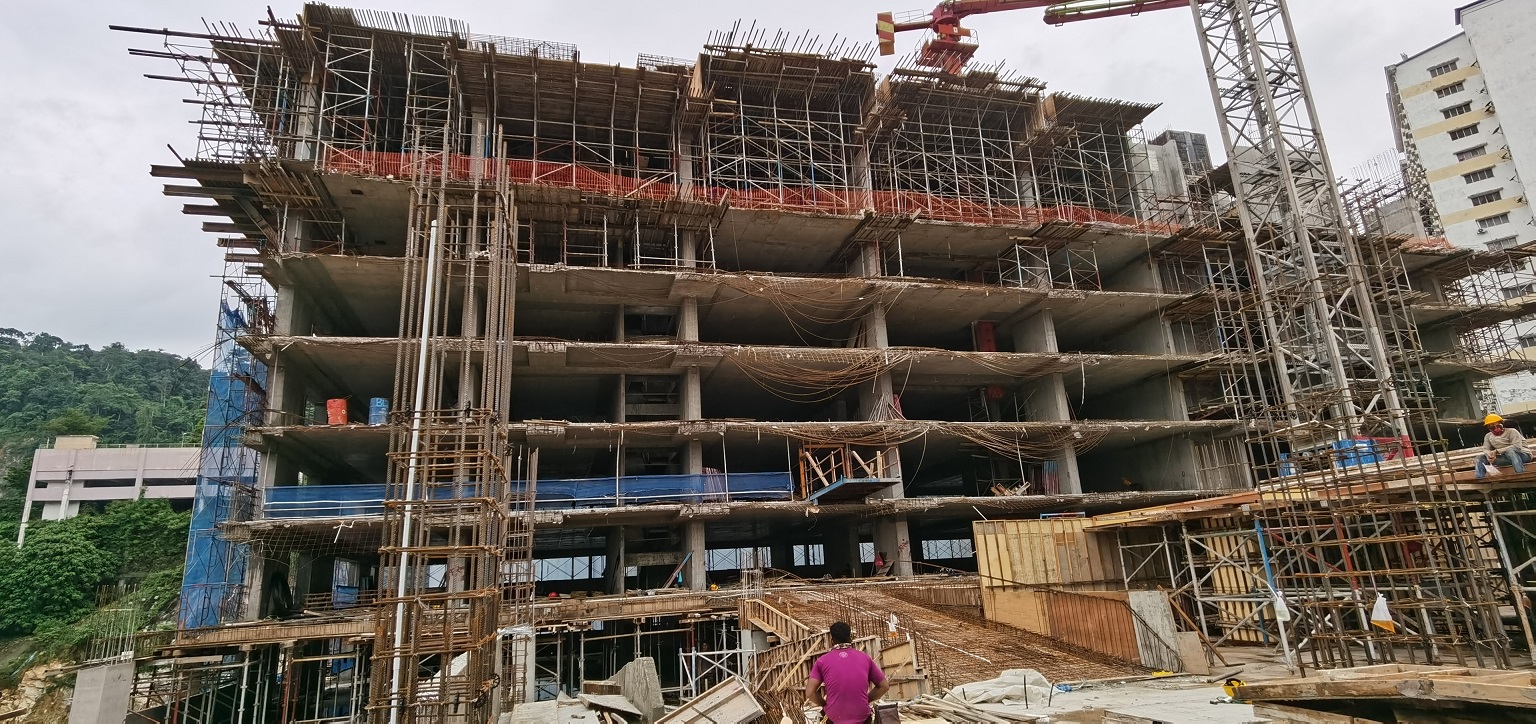 D'Cosmos Residences Site Progress | EXSIM Group