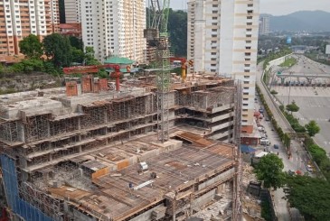 D'Cosmos Residences Site Progress | EXSIM Group
