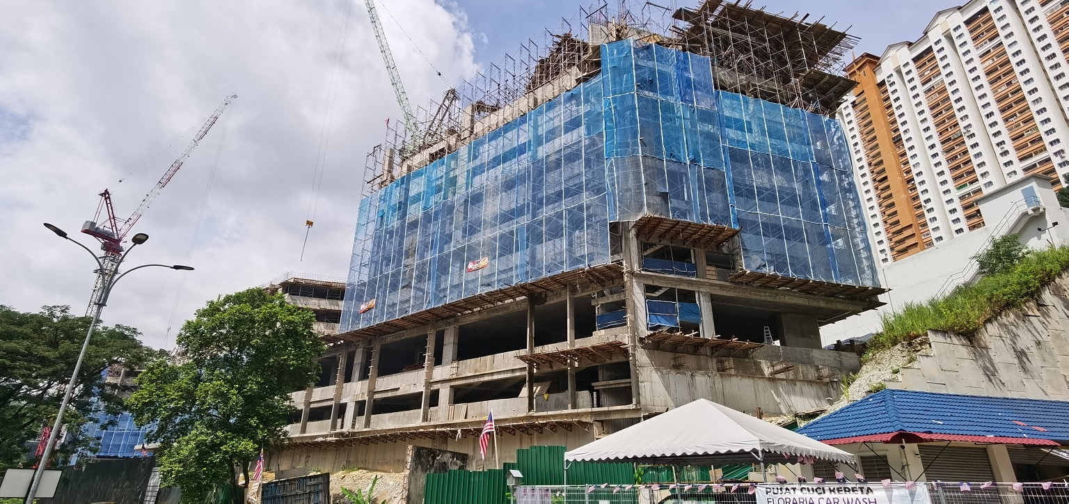 D'Cosmos Residences Site Progress | EXSIM Group