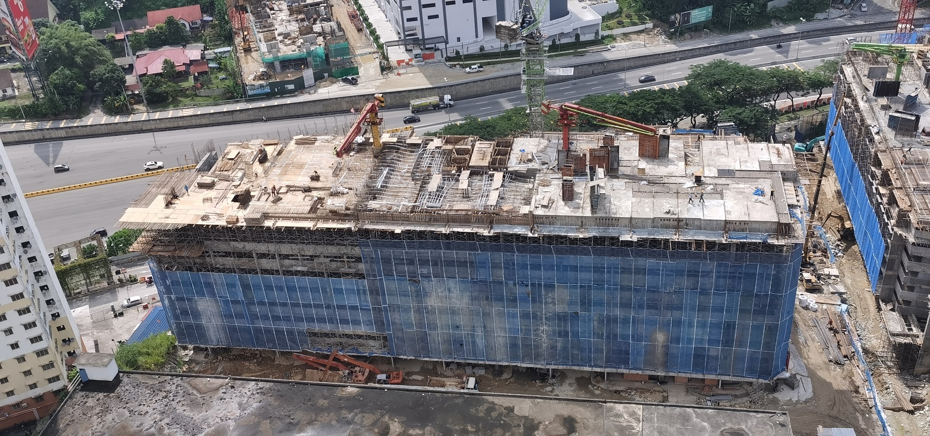 D'Cosmos Residences Site Progress | EXSIM Group