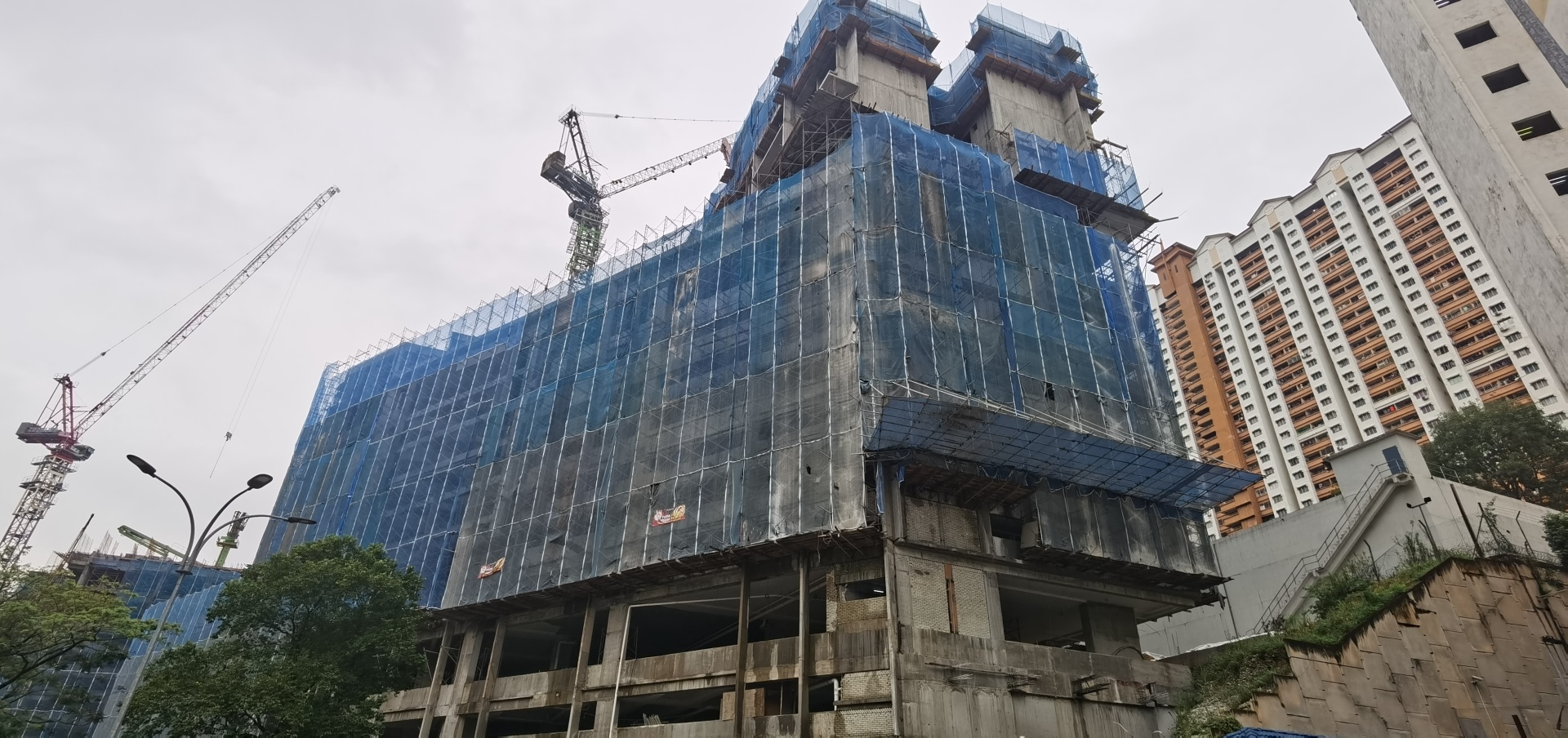 D'Cosmos Residences Site Progress | EXSIM Group