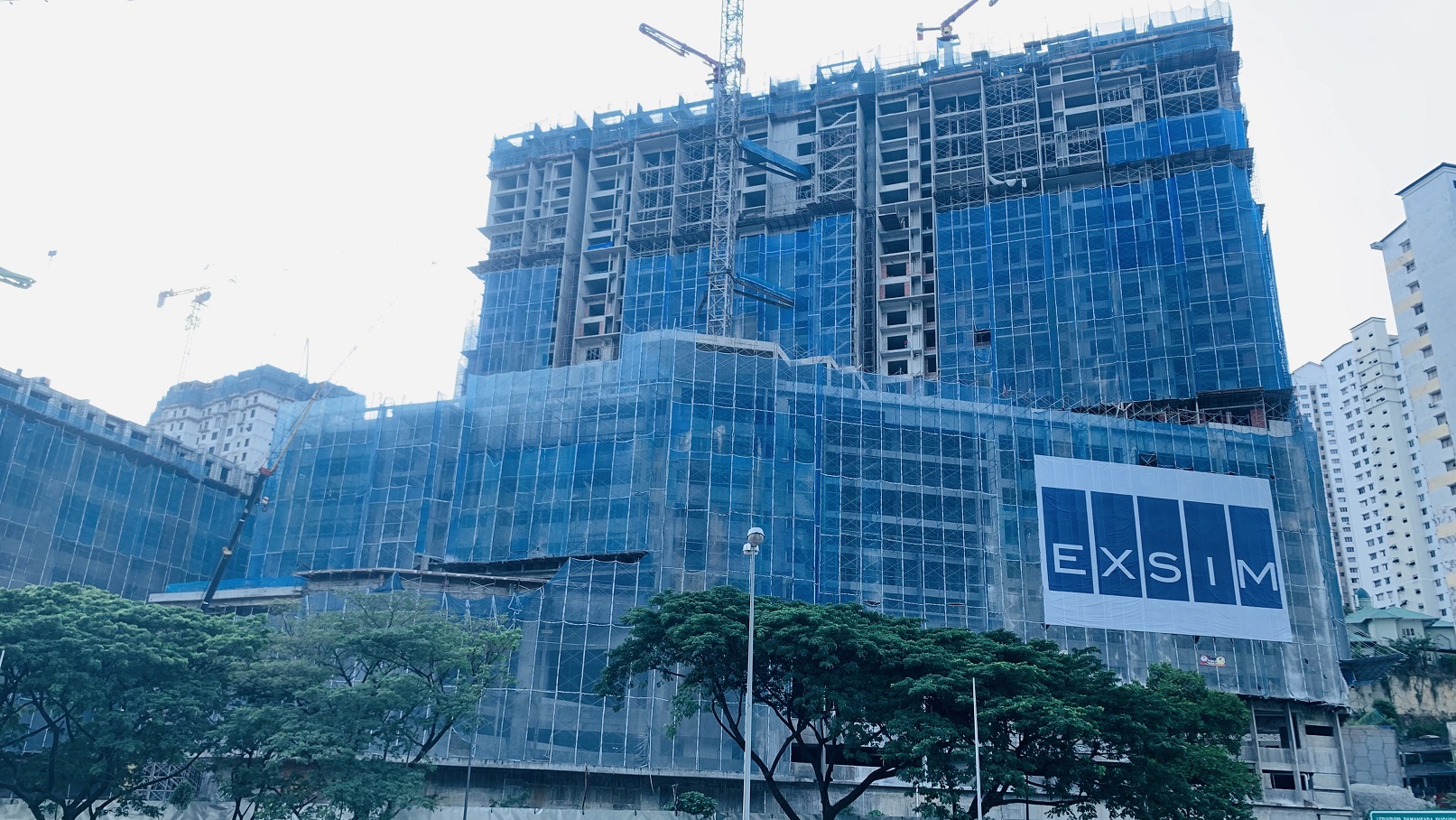 D'Cosmos Residences Site Progress | EXSIM Group