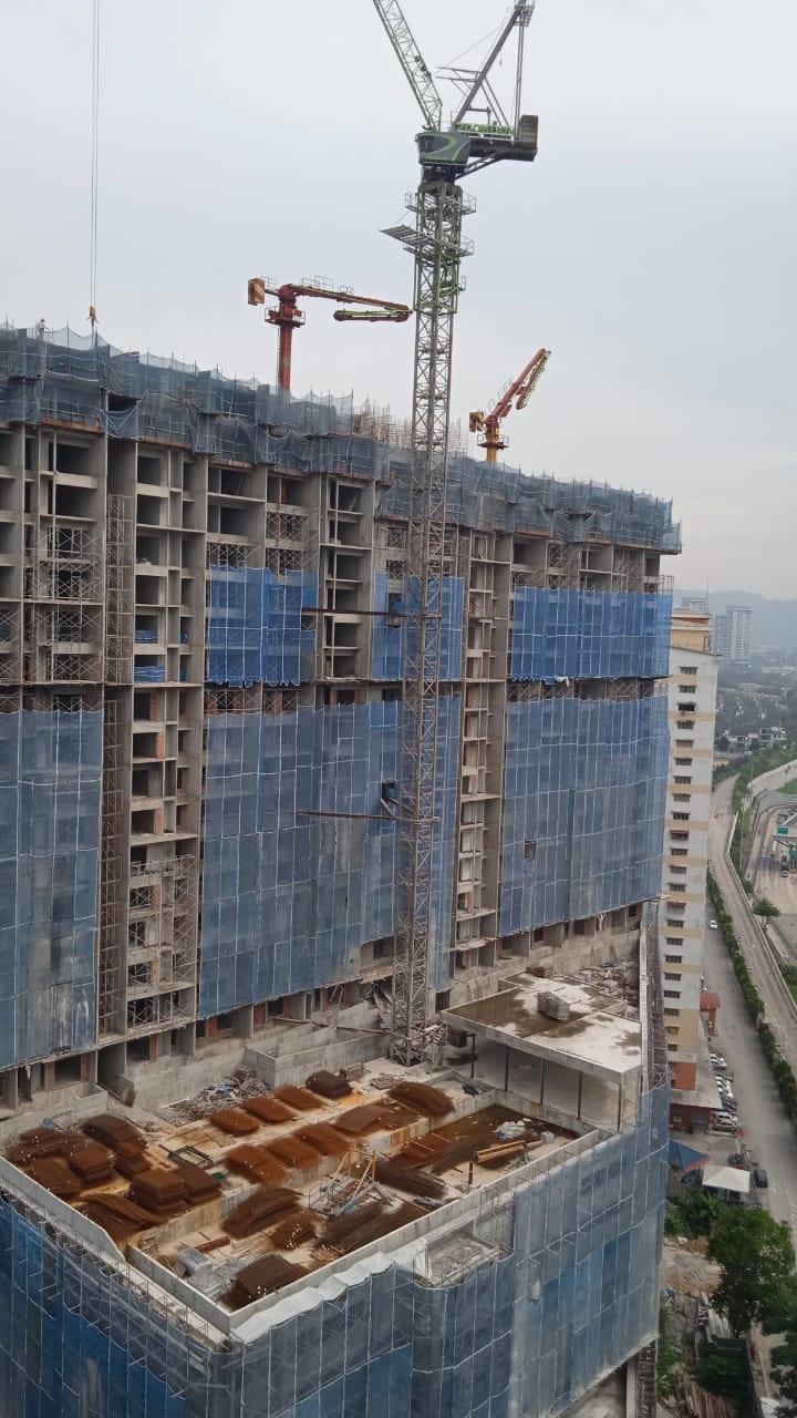 D'Cosmos Residences Site Progress | EXSIM Group