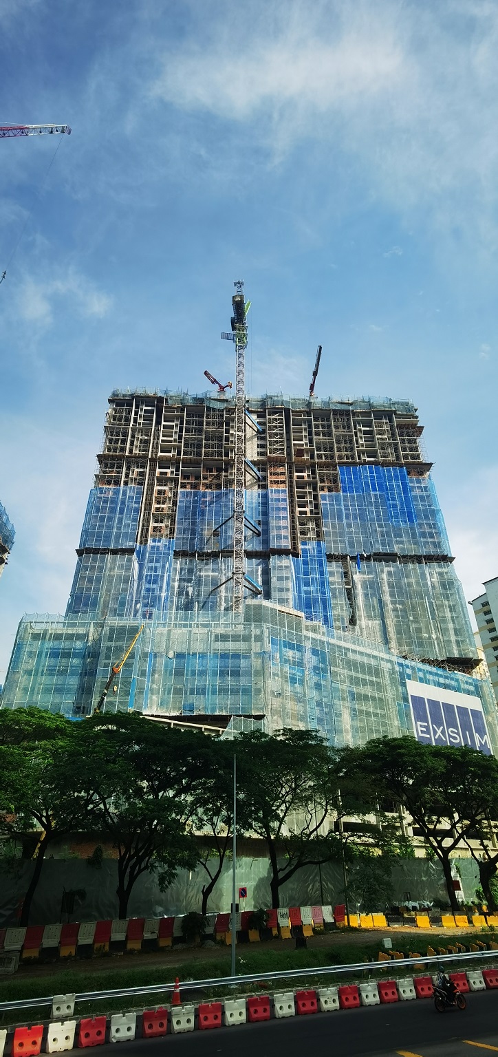 D'Cosmos Residences Site Progress | EXSIM Group