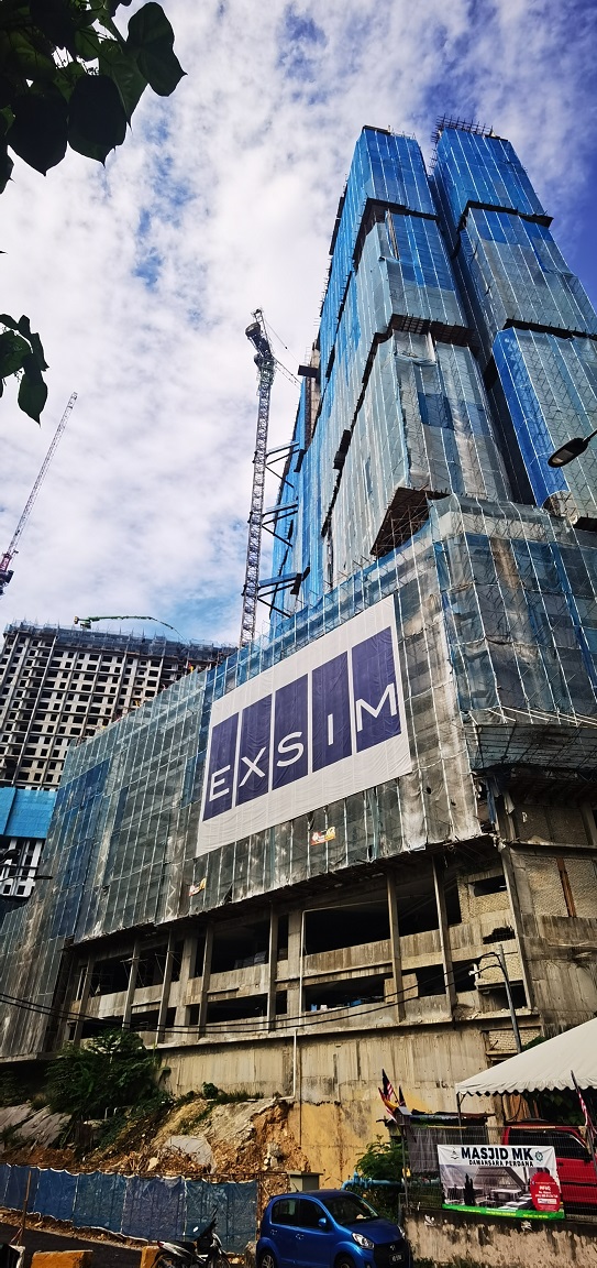 D'Cosmos Residences Site Progress | EXSIM Group