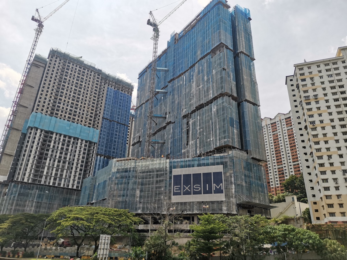 D'Cosmos Residences Site Progress | EXSIM Group