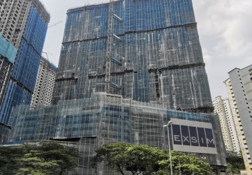 D'Cosmos Residences Site Progress | EXSIM Group