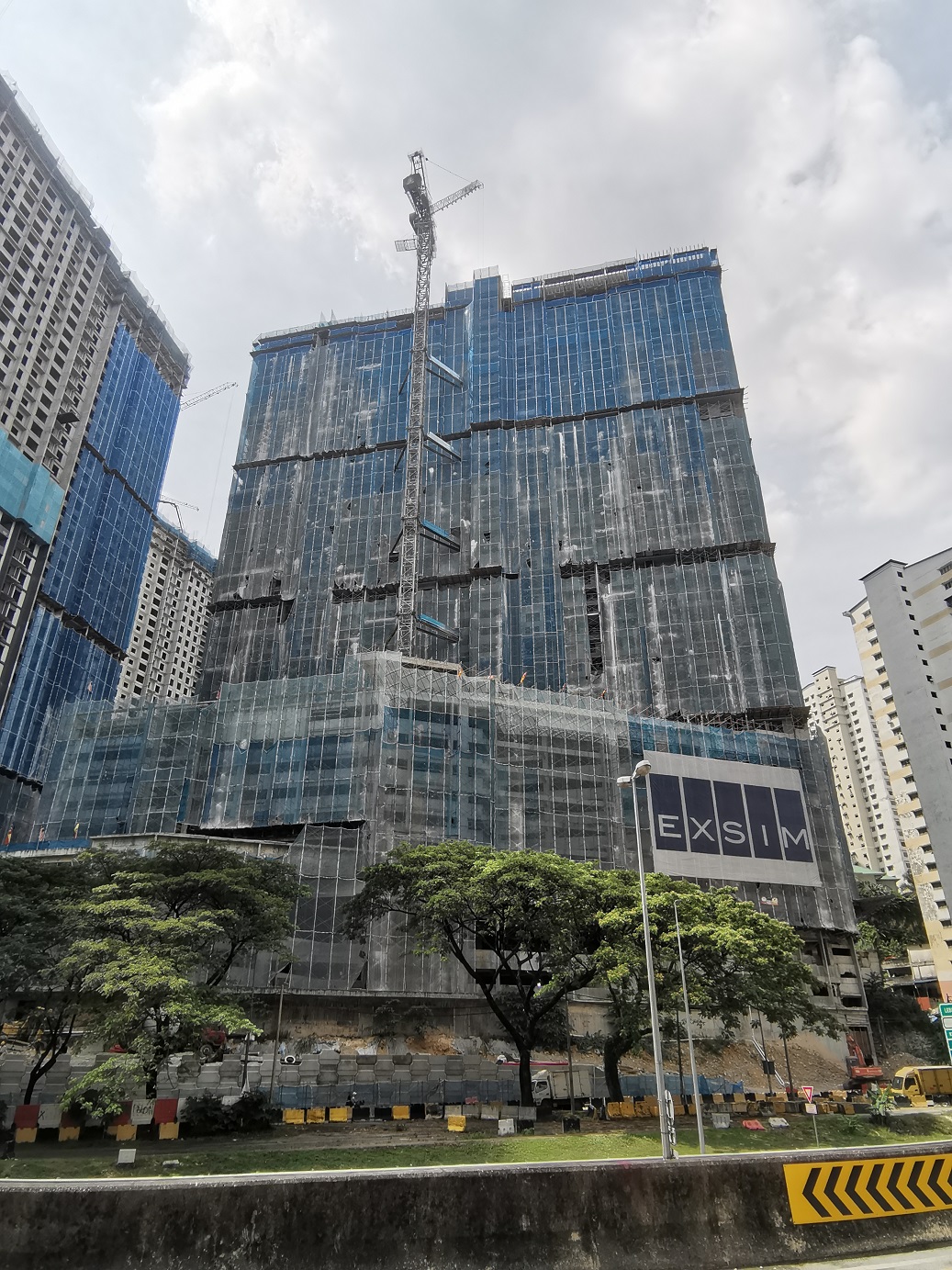 D'Cosmos Residences Site Progress | EXSIM Group