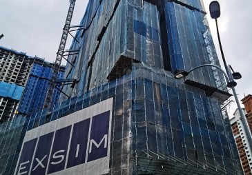 D'Cosmos Residences Site Progress | EXSIM Group