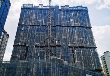 D'Cosmos Residences Site Progress | EXSIM Group