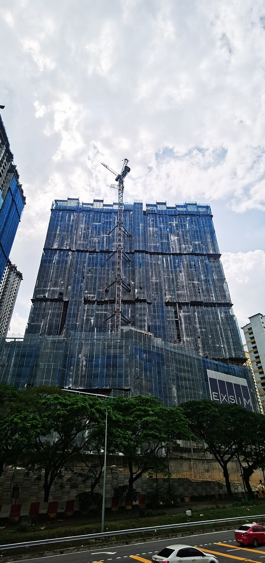 D'Cosmos Residences Site Progress | EXSIM Group