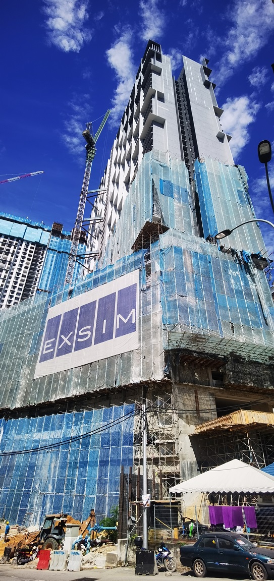 D'Cosmos Residences Site Progress | EXSIM Group