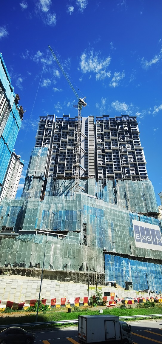 D'Cosmos Residences Site Progress | EXSIM Group