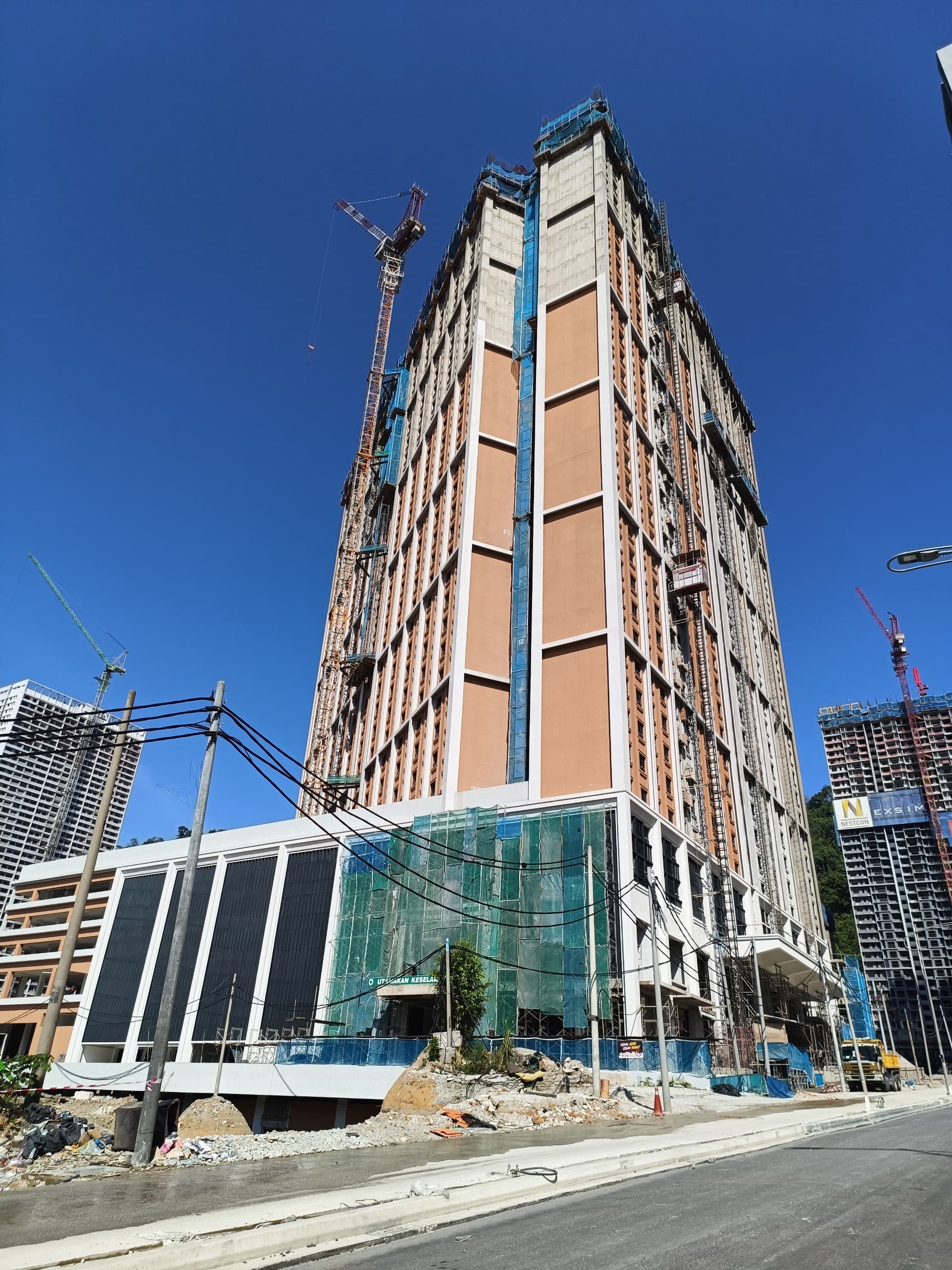 D'Vine Residences Site Progress | EXSIM Group