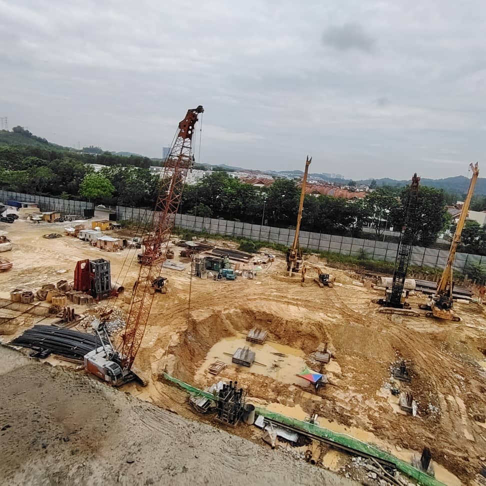The Vividz Bukit Jalil Site Progress EXSIM Group